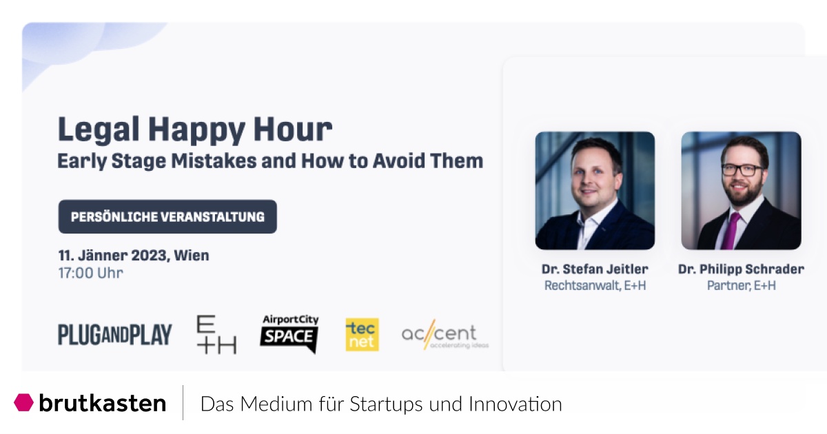 Legal Happy Hour - Early Stage Mistakes and How to Avoid Them