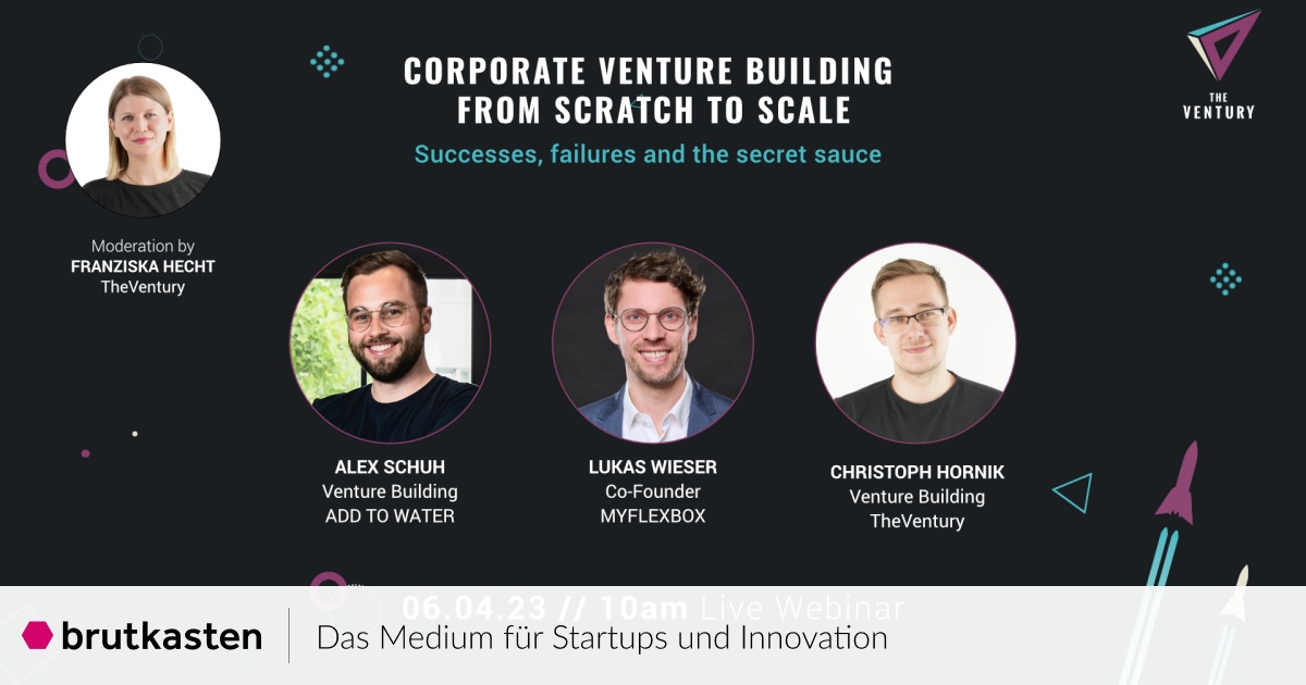Corporate Venture Building from scratch to scale