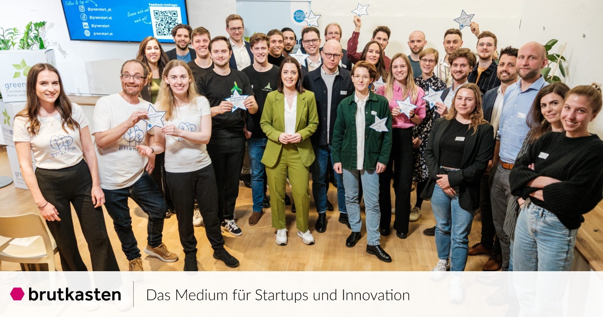 Greenstart 2024: Das sind die 10 Finalisten-Startups | brutkasten