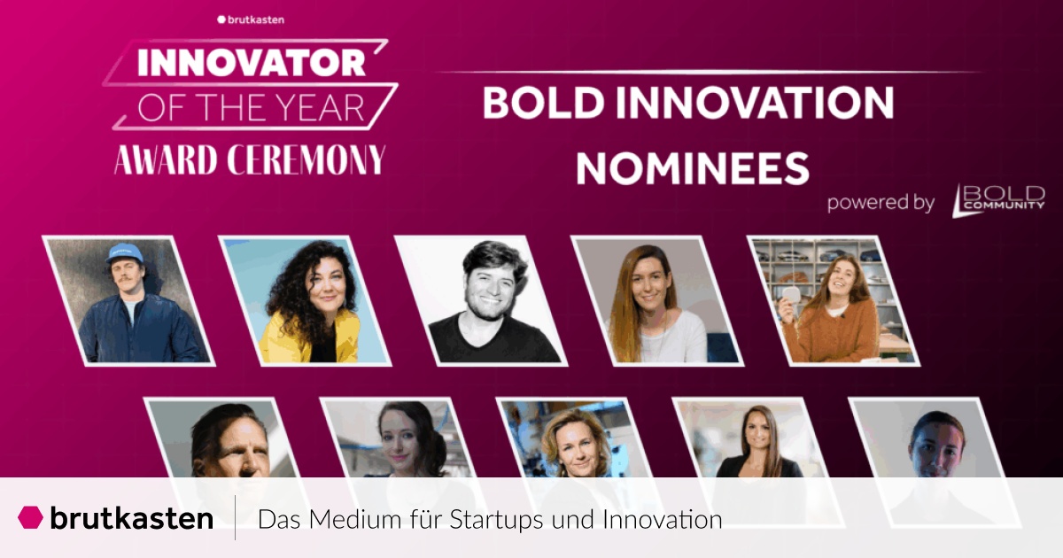 Das Voting zum „Innovator of the Year“ 2025 – Kategorie BOLD Innovation ...