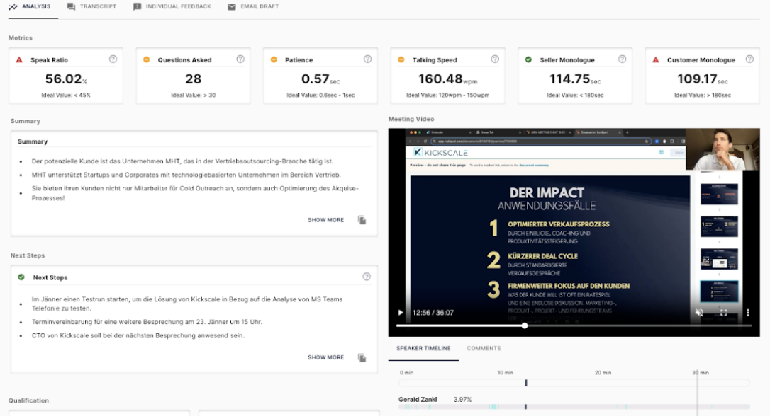 Kickscale: Wiener KI-Startup holt sich sechsstelliges Investment