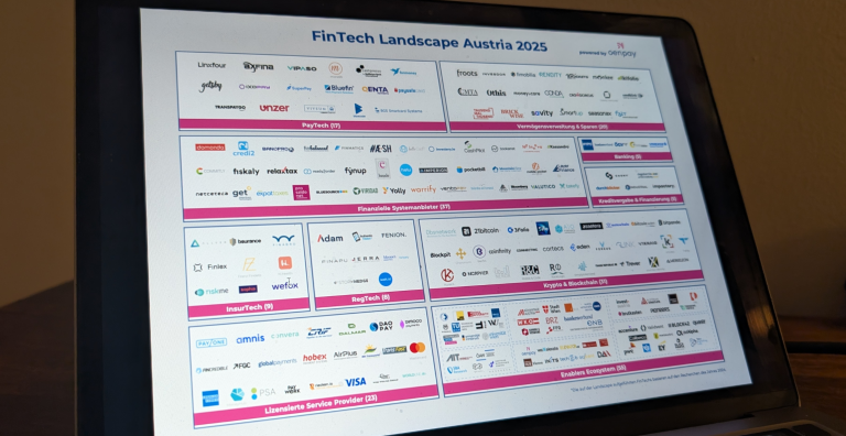 oenpay präsentiert FinTech-Landscape Austria 2025 | brutkasten